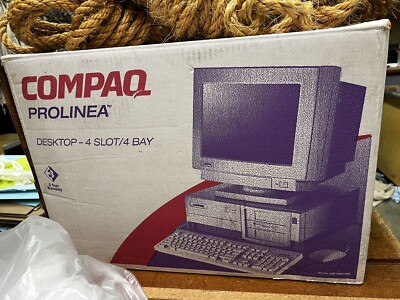 COMPAQ PROLINEA 5133 Model 1200 Box Only no foam | eBay