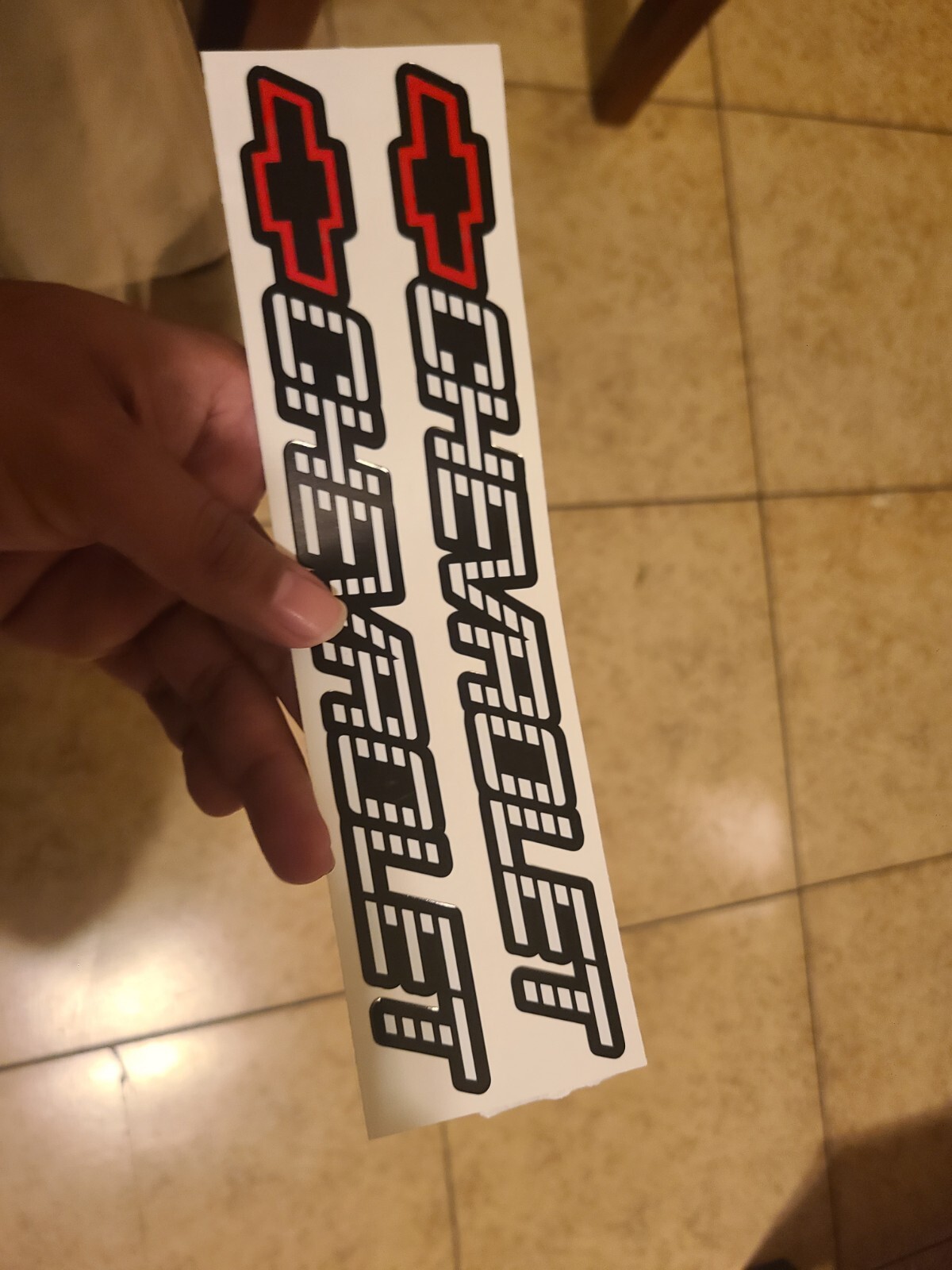 Chevrolet Emblem Vinyl Sticker | eBay