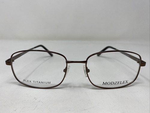 Modz Flex MX938 MATTE BROWN 58-19-150 Metal Full Rim Eyeglasses Frame ...