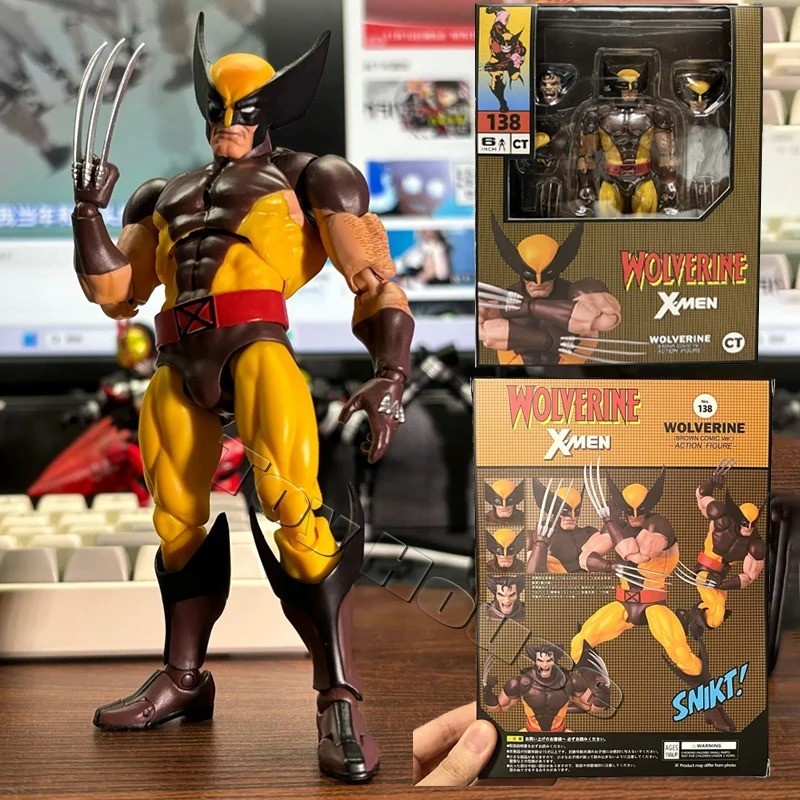 CT Toys Wolverine Mafex 138 Collectible Action Figure Free US Shipping ...