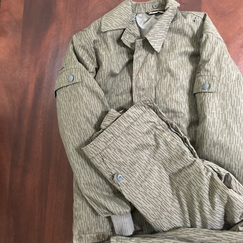 East German NVA DDR Winter Uniform Strichtarn. | eBay