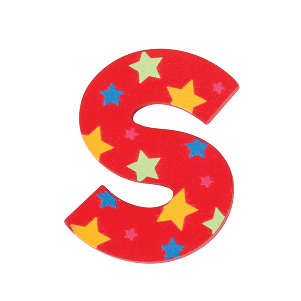 Star Letter S (Red) | eBay UK