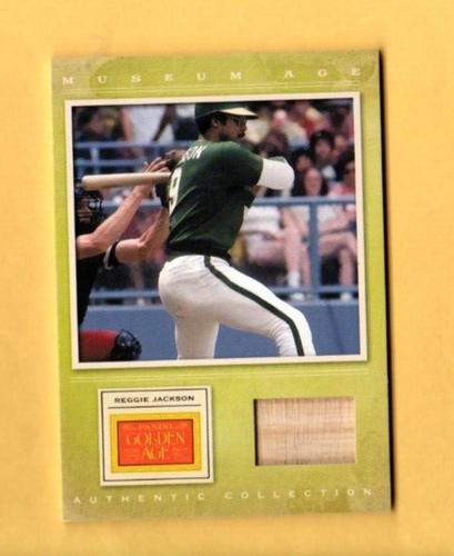 REGGIE JACKSON 2012 Panini Golden Age Museum Authentic Collection ...