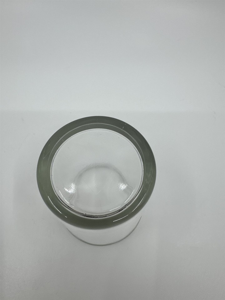 Vintage Juice Glass Jelly Jar Drinking Glass /w Ridges Unmarked | eBay