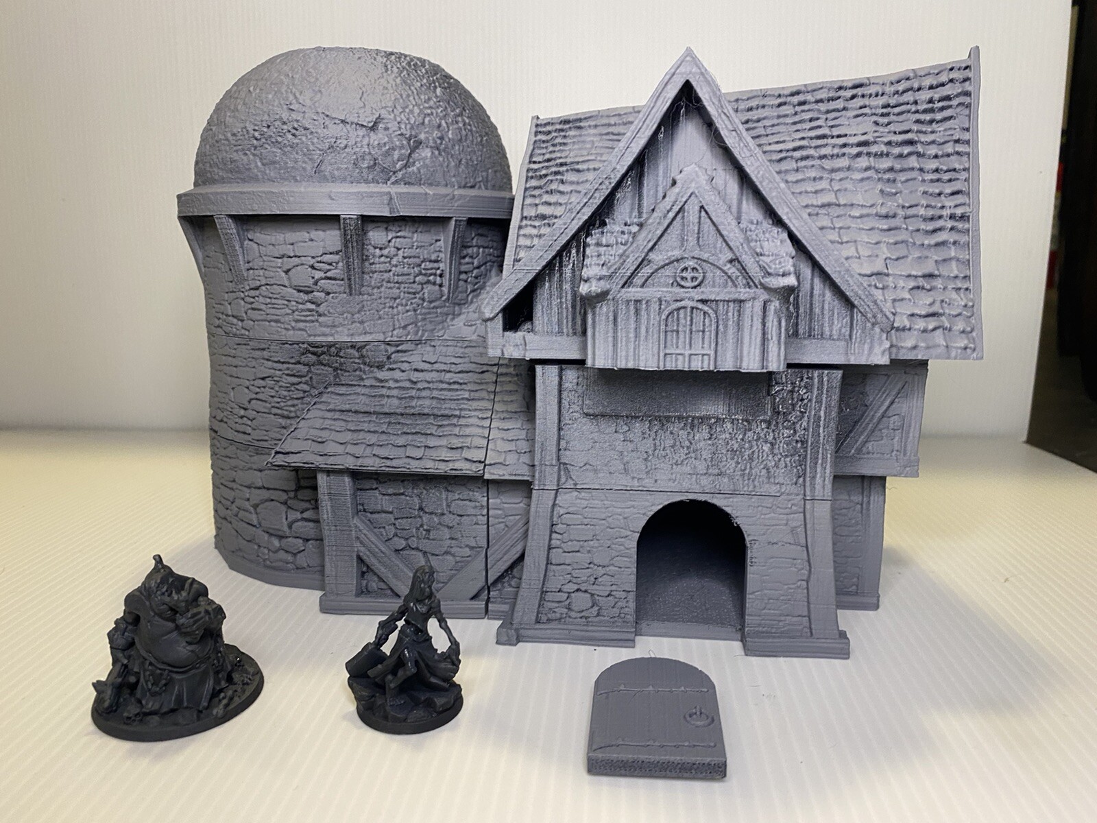 Fantasy: Medieval GrainHouse | Granary - DND Malifaux AOS (28mm Scale ...