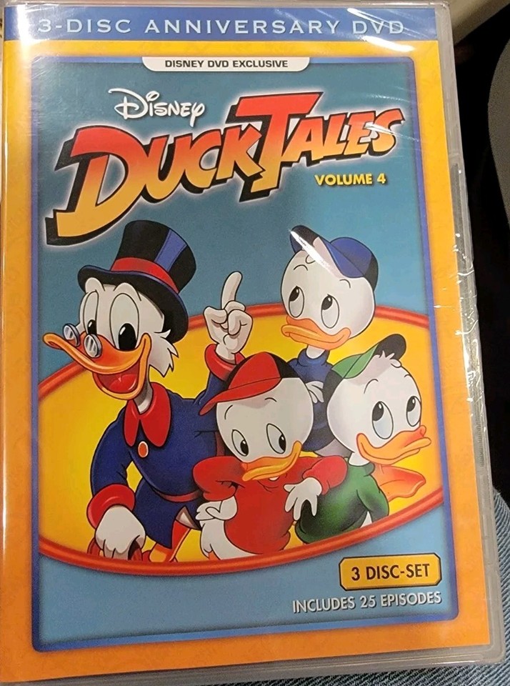 Ducktales Complete DVD Collection (VOL 1 TO 4) - DISNEY MOVIE CLUB ...