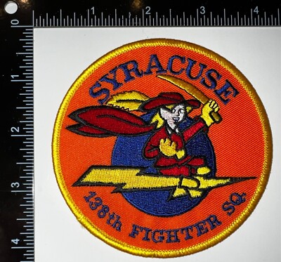 USAF 138th Fighter Squadron Syracuse NY ANG Patch | eBay
