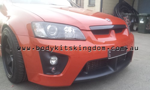 HSV GTS E1 VE carbon fiber bonnet garnish hood trim commodore holden ...