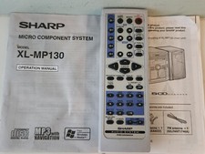 Sharp+XL-MP60+Audio+Shelf+System for sale online | eBay