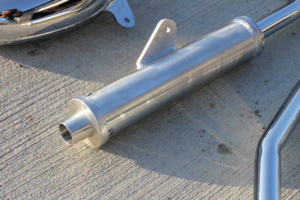 NEW 1987-2006 Yamaha Banshee CHROME in frame SHEARER drag pipes small ...