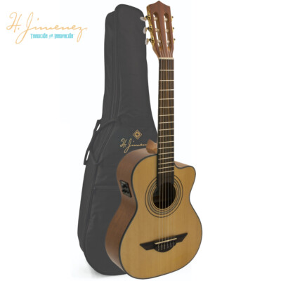 H. Jimenez LR2CE Voz De Trio Acoustic Electric Requinto Natural with ...