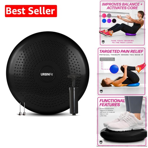 Versatile 13” Wobble Cushion – Core Stability Pad for Office, Kids ...