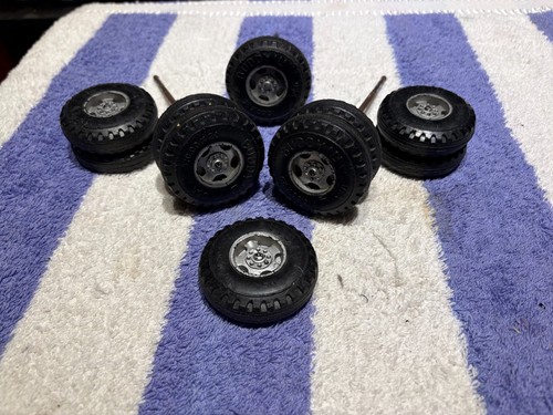 Buddy L Truck, Full Set of Tandem Dual Buddy l Tires With Axles | eBay