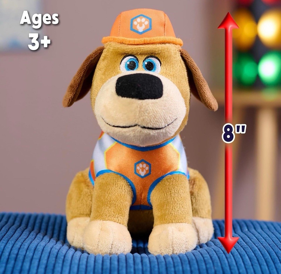 Disney Junior Pupstruction Tank 8-inch Small Plush, Stuffed Animal, Dog ...