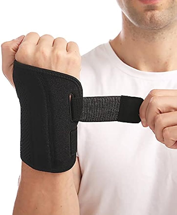 Wrist Brace Support Sprain Splints Band Strap Protector Orthopedic ...