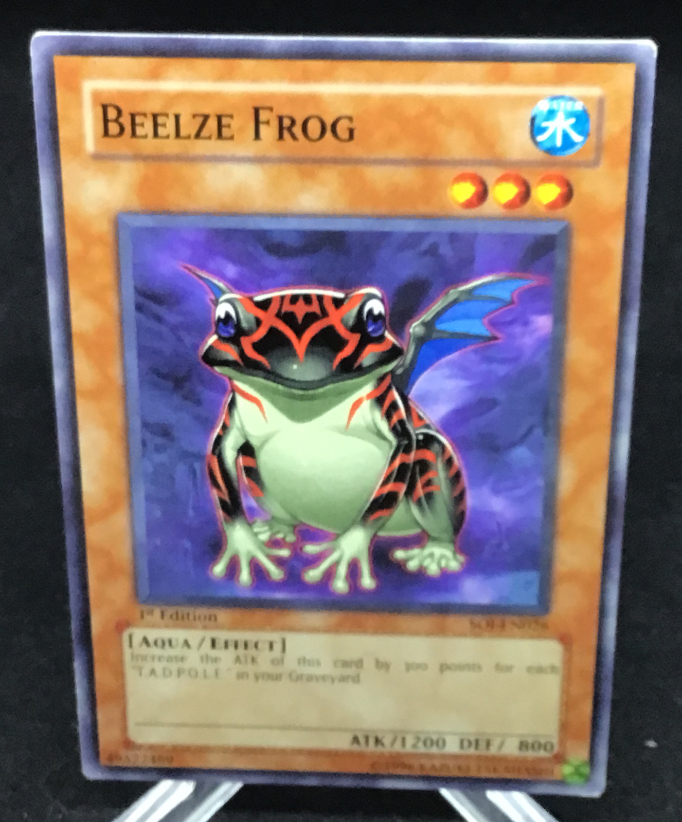 Yu-Gi-Oh! TCG Beelze Frog Shadow of Infinity SOI-EN026 1st Edition EX ...