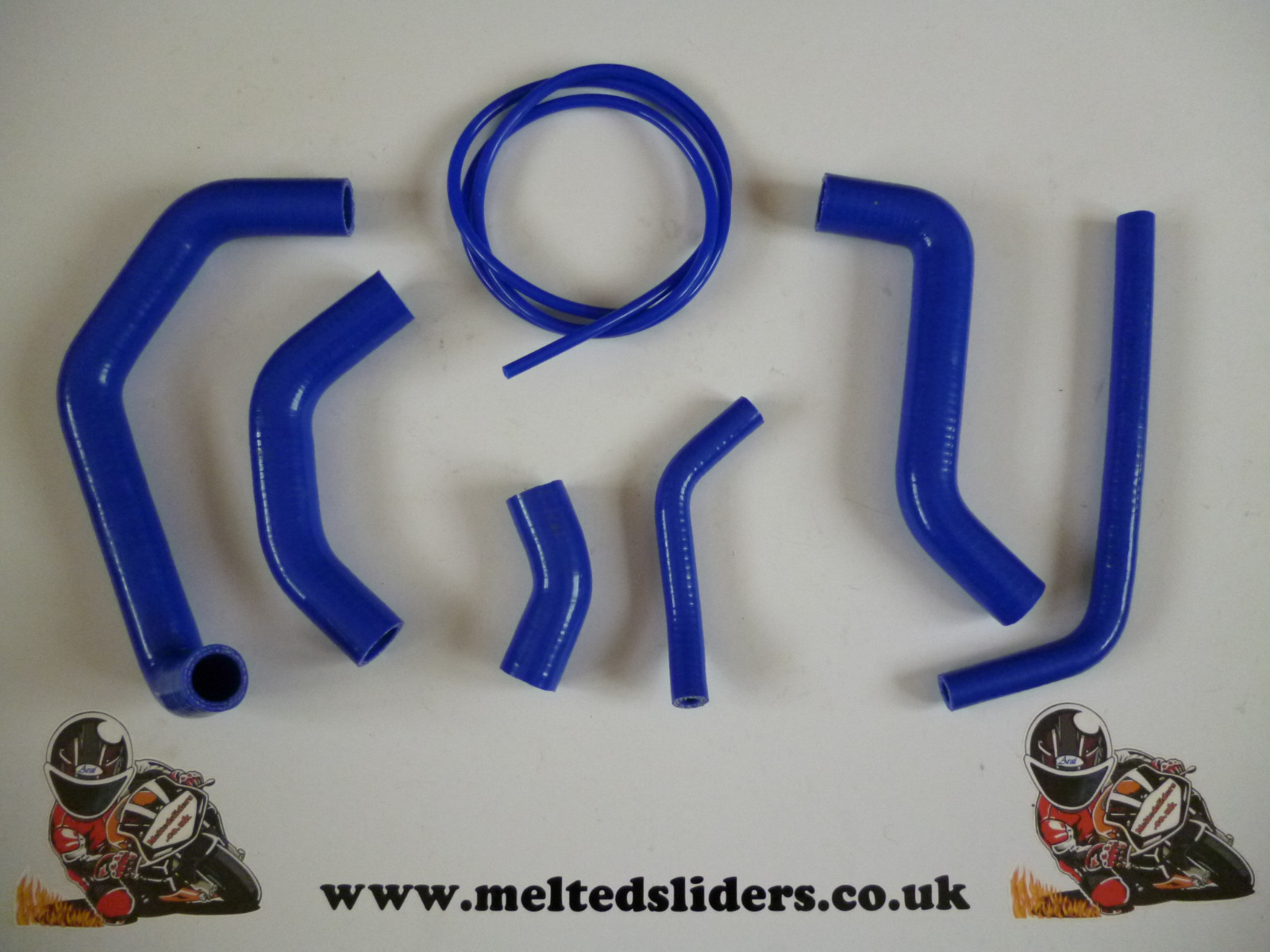 Kawasaki ZX10R ZX10 R Ninja Set Blue Silicon Silicone Coolant Radiator ...