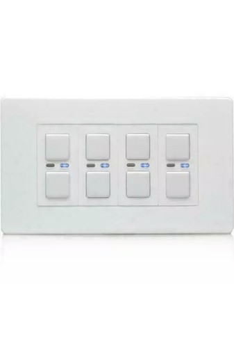 Lightwave RF LW440 4g (4 gang) Dimmer Switch White Metal Wi-Fi ...