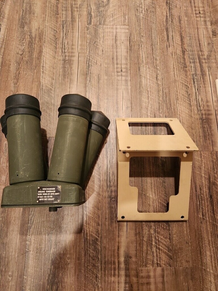 HMMWV LVOSS Smoke Launcher M998 M1151 M1165 M1167 1 Launcher, 4 Caps, 1 ...