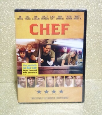 (1-826) "CHEF" DVD / NEW IN WRAP / WIDESCREEN / 2014 / ROMANTIC COMEDY ...