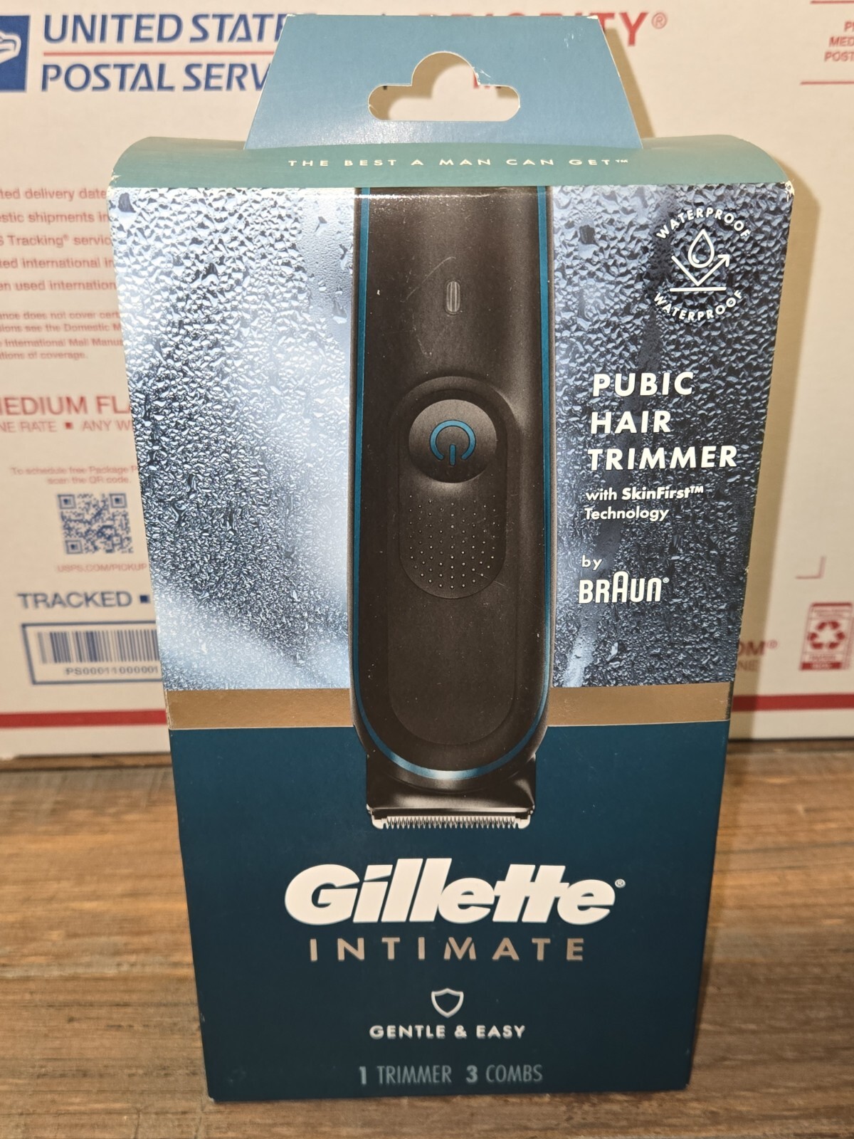 New & Sealed! Braun Gillette Intimate Gentle & Easy Hair Trimmer + 3 ...