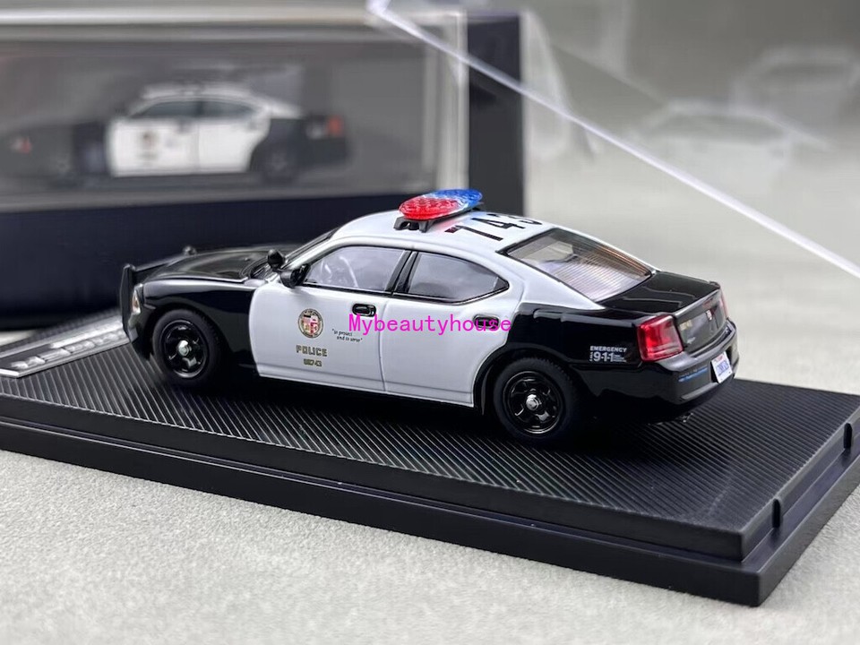 Rollin 1:64 2008 LAPD Charger Police Muscle Model Diecast Metal Car | eBay