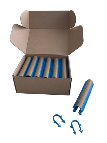 300 PCS heating pipe clips 40 mm Staples to fit 16 mm Pipe works with ...