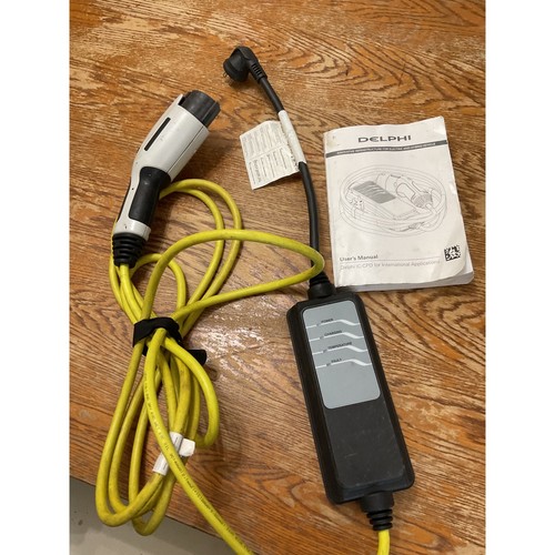 Delphi EV Charger IC-CPD Level 1 Portable Electric Vehicle Charger w ...