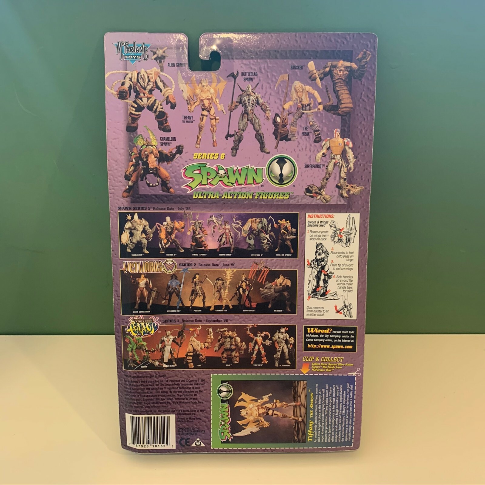 Spawn: Series 6 Tiffany the Amazon Action Figure - Variant 11 - Item ...