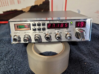 VINTAGE CB RADIO COBRA 148F GTL AM SSB 40CH | eBay