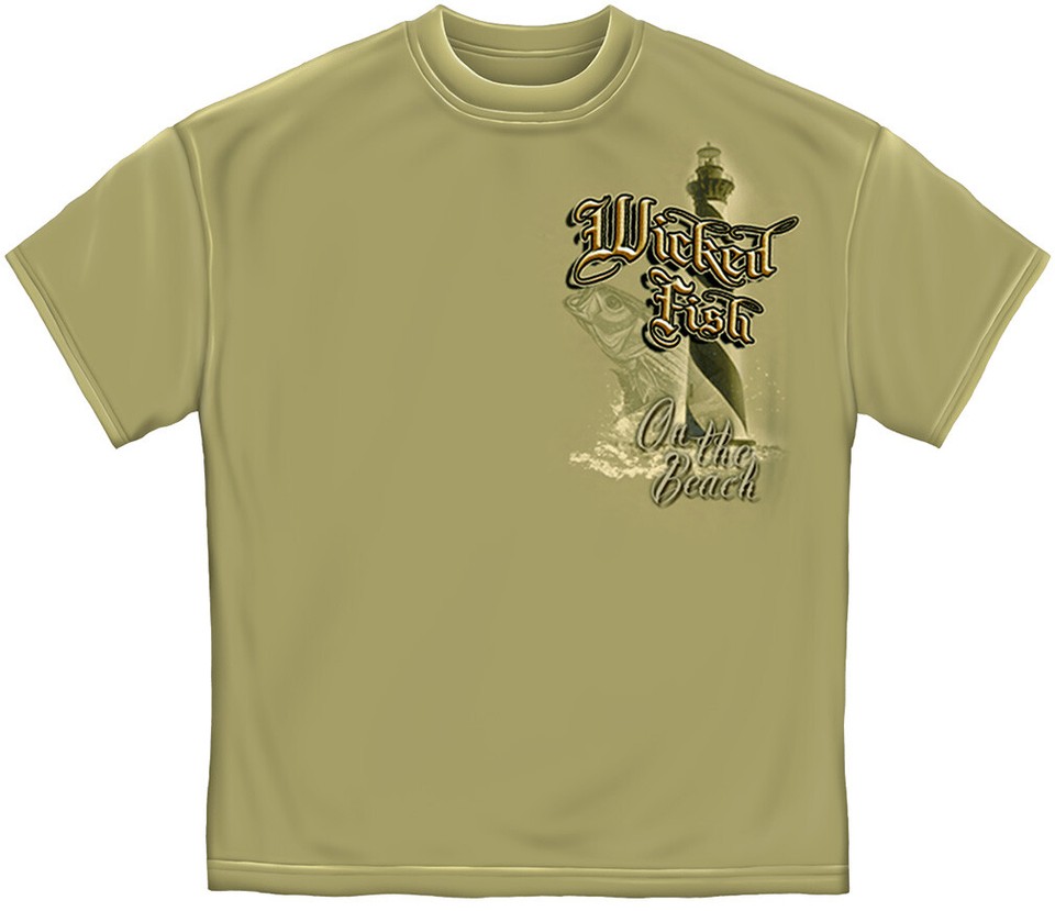 Wicked Fish WF109 T-Shirt - PreShrunk Cotton - 6 Sizes | eBay