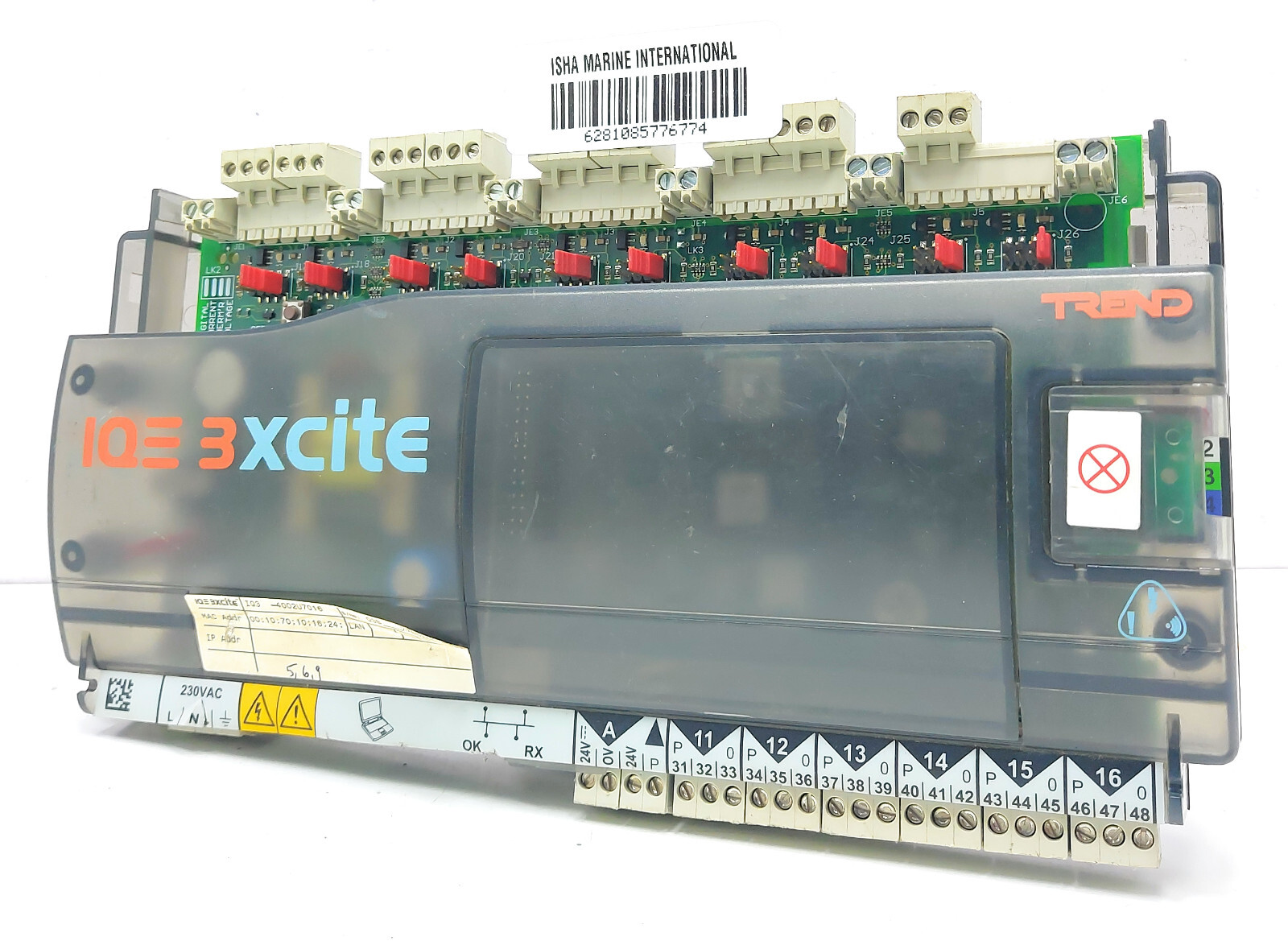 TREND IQ3XCITE/16/BAC/100-240 WEB ENABLED CONTROLLER Q3B 6774 - Picture ...