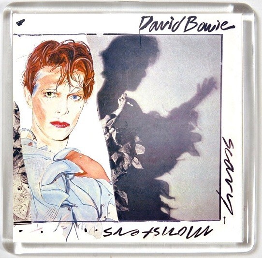 DAVID BOWIE SCARY MONSTERS ALBUM COVER FRIDGE MAGNET | eBay UK