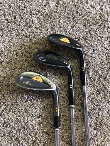 Cleveland CG14 14 Black Wedge Set Gap Sand Lob 50 54 58 Steel RH | eBay