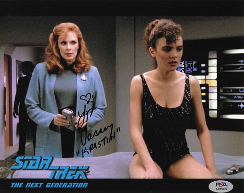 Liz Vassey Psa Dna Signed 8x10 Photo Autographed Star Trek Next