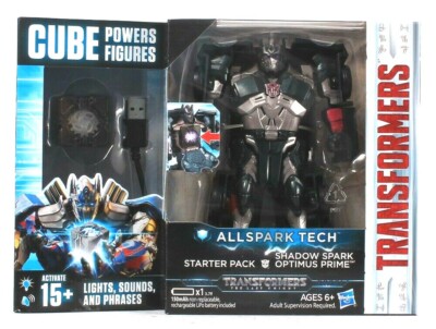 Hasbro Transformers All Spark Tech Shadow Spark Optimus Prime Cube ...