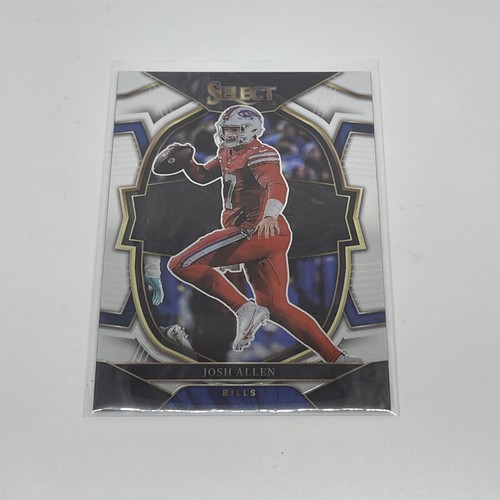 Josh Allen Concourse Level Base Set Card 2022 Panini Select #97 Buffalo ...
