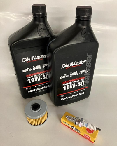 Honda TRX300EX Sportrax 93-08 Oil Change Filter Tune Up Kit NGK Spark ...