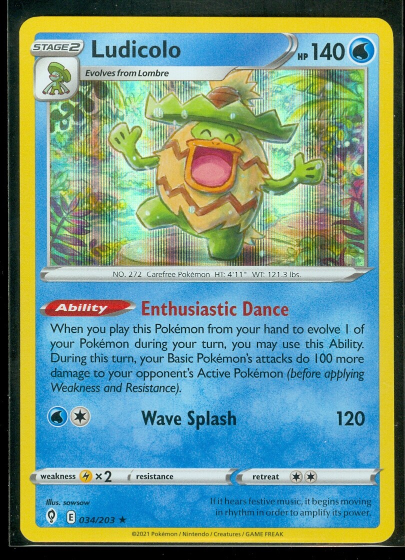 Ludicolo Card