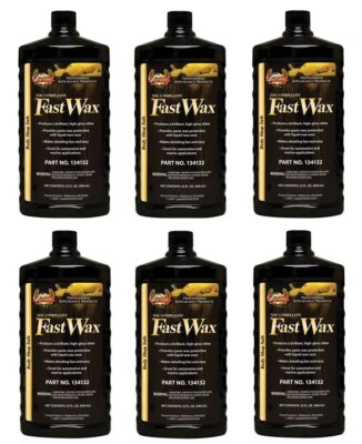Presta Fast Wax 134132 Car Wax, 1 qt, Liquid, Blue, Wax (6 Pack) | eBay