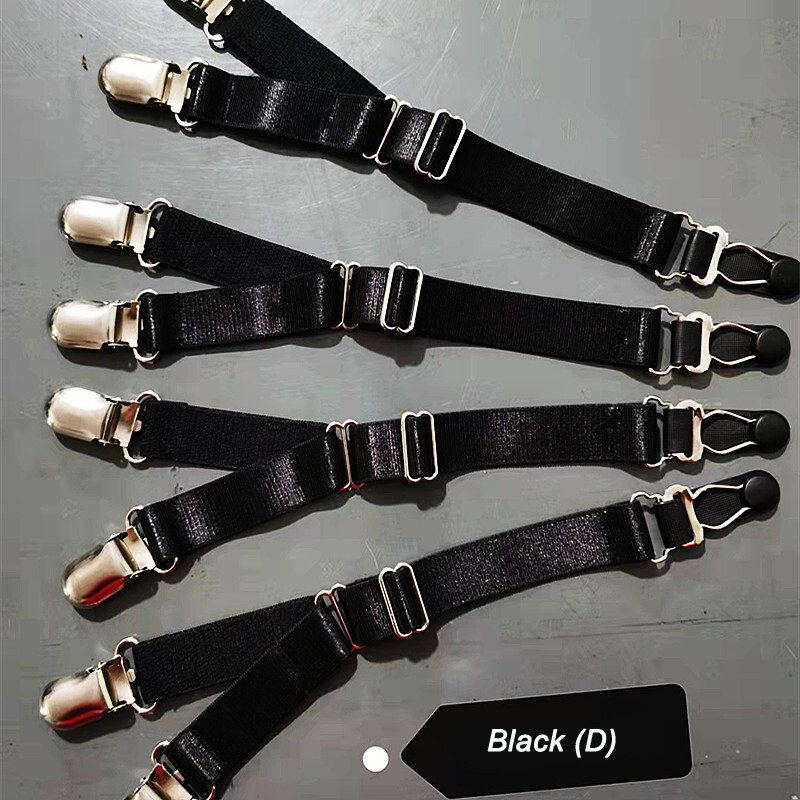 Women's Sexy Adjustable Replacement Garter Belt Lingerie Metal Leg Clip ...