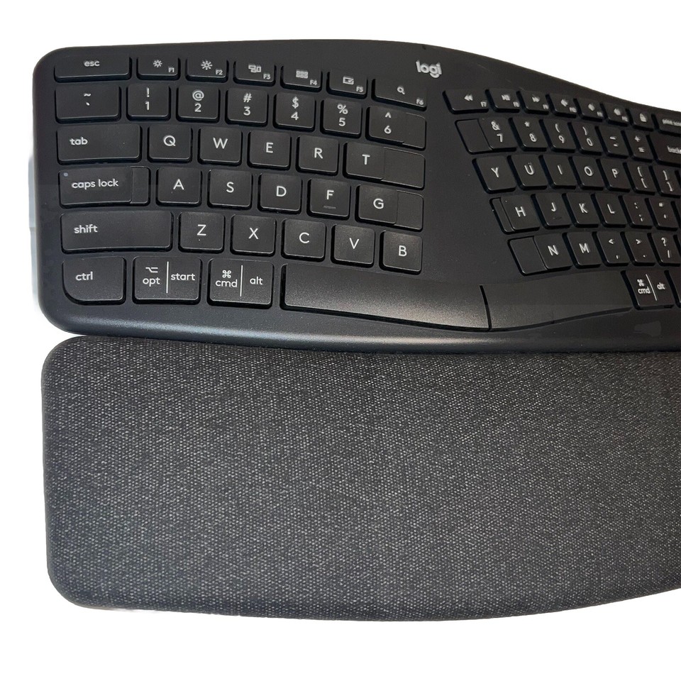 Logitech Ergo K860 Ergonomic Split Keyboard Bluetooth With USB Dongle ...