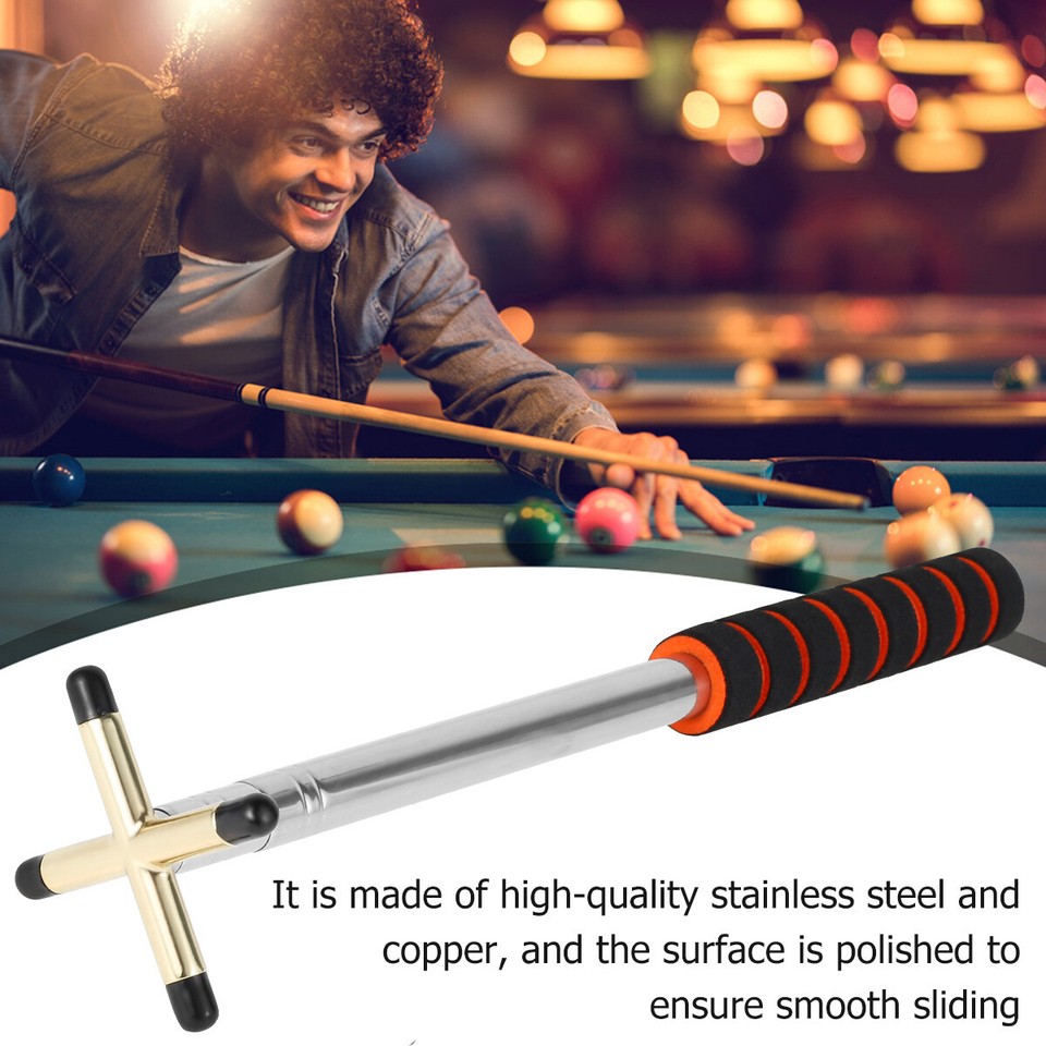 Retractable Billiard Bridge Stick Pool Table Billiards Cue Bridge Stick ...