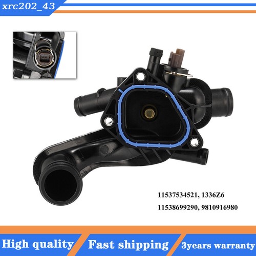 Thermostat Housing With Sensor FOR PEUGEOT 207 308 3008 5008 RCZ 1.6 ...