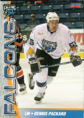 Dennis Packard 2005-06 Springfield Falcons | eBay