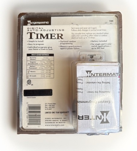 Intermatic SS8C Digital Auto Adjusting Sun Timer Programmable New! | eBay