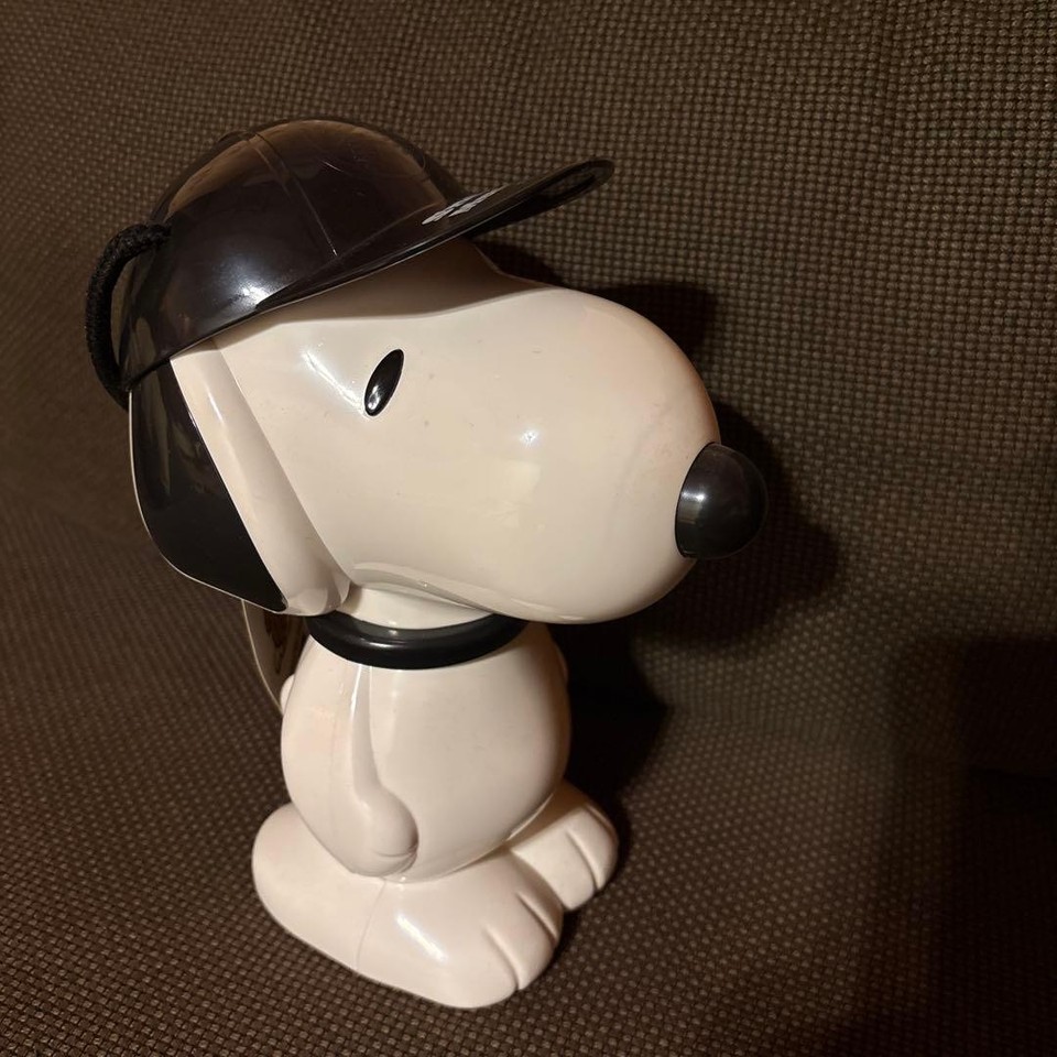 Snoopy Museum Snoopy Piggy Bank with Cap | eBay