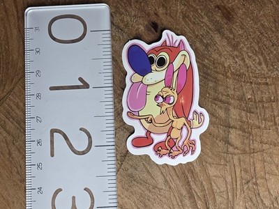 Ren and Stimpy Decal Ren and Stimpy Sticker Skateboard Decal Laptop ...