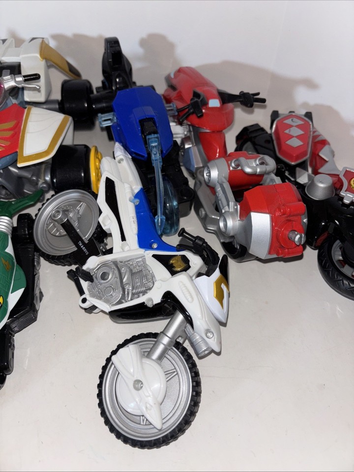 Power Rangers Lot Of 10 Motorcycles And Vehicles | eBay