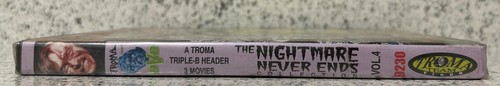 Nightmare Never Ends: Troma Triple B-Header 4 (DVD) for sale online | eBay